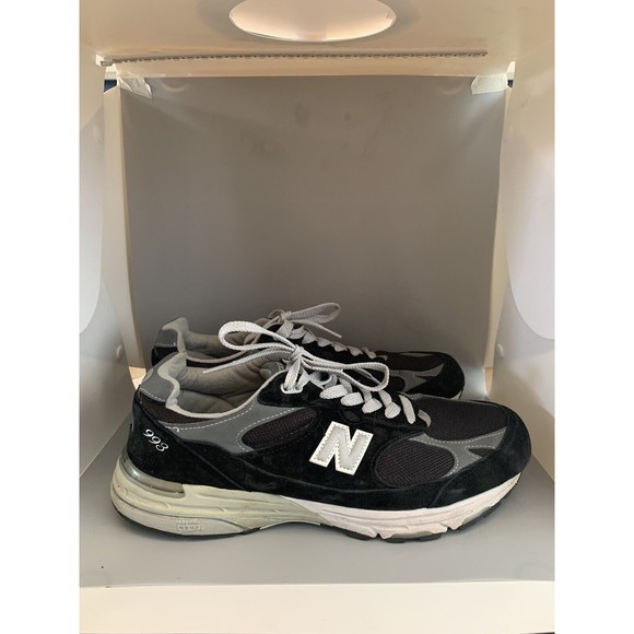 New Balance | Shoes | New Balance 993 Black Grey Made In The Usa Mens ...